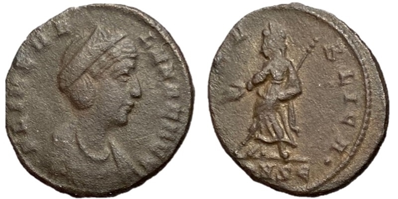 Helena of Constantinople AE3 - my recent addition - Roman Imperial ...
