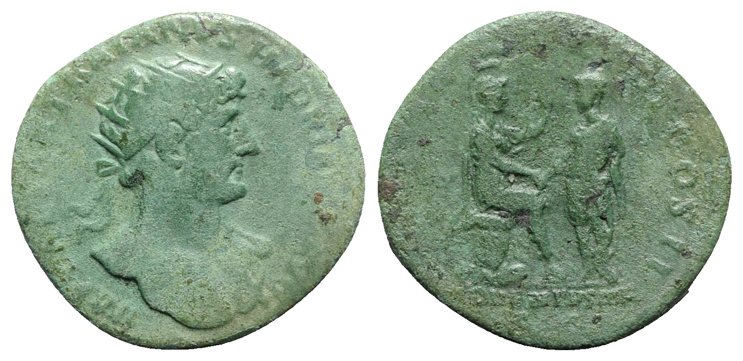 a wonderful green patina Trajan & assorted coins - Roman Imperial Coins ...