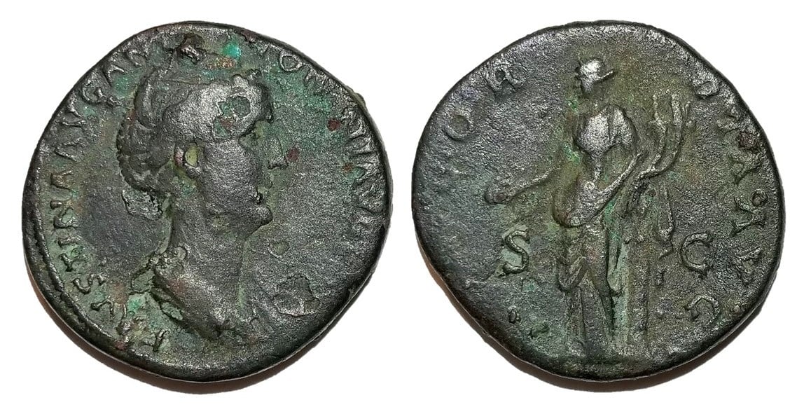 Faustina Friday – The Lifetime Issues of Faustina the Elder Depicting ...