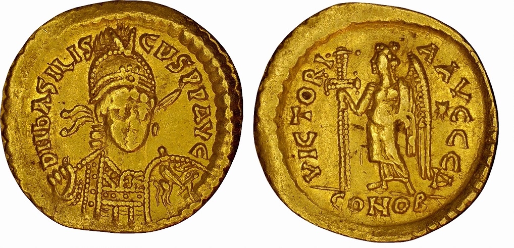 Basiliscus Solidus - Roman Imperial Coins - Numis Forums