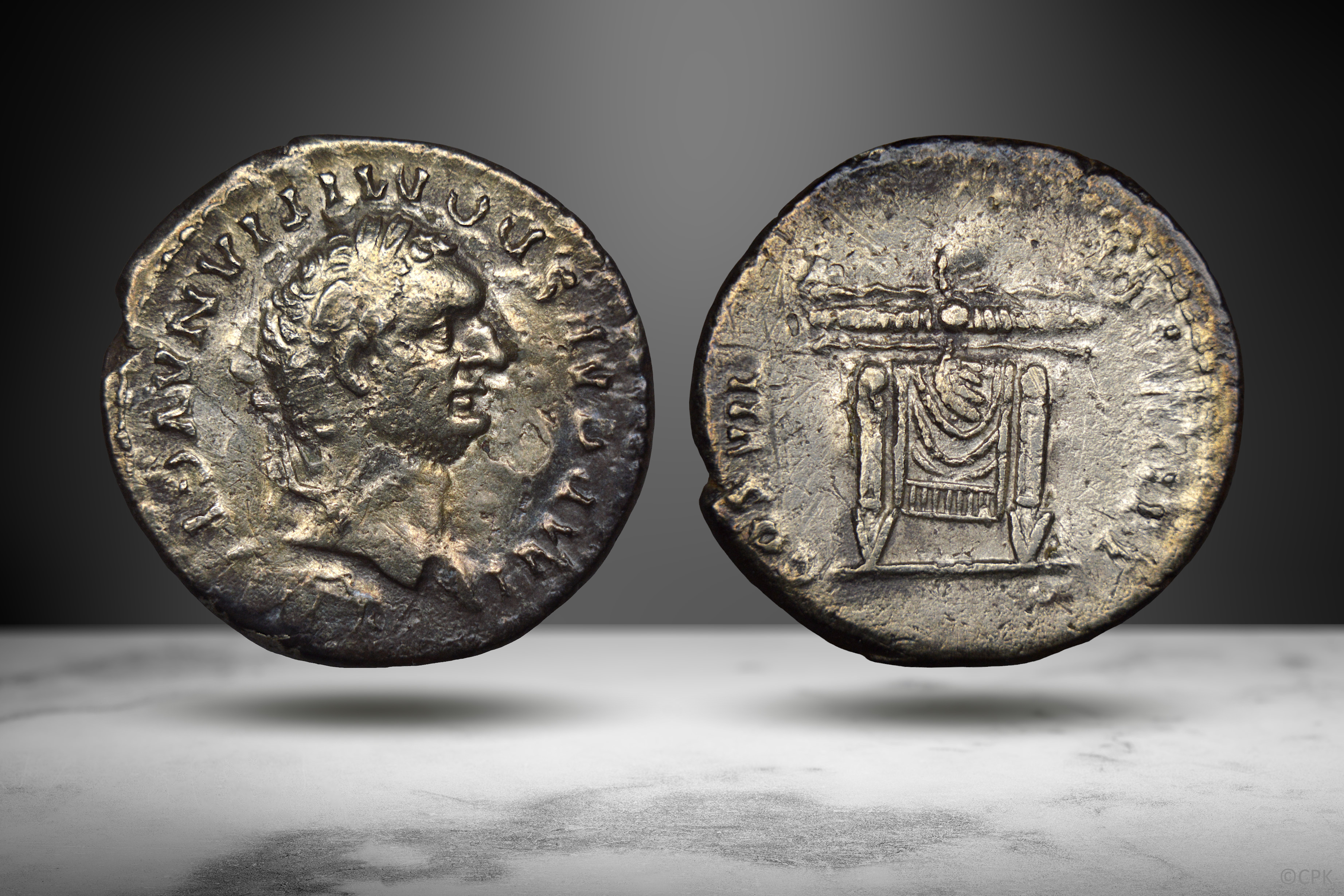 Domitian denarius "snack" coin turns out to be the third specimen known ...