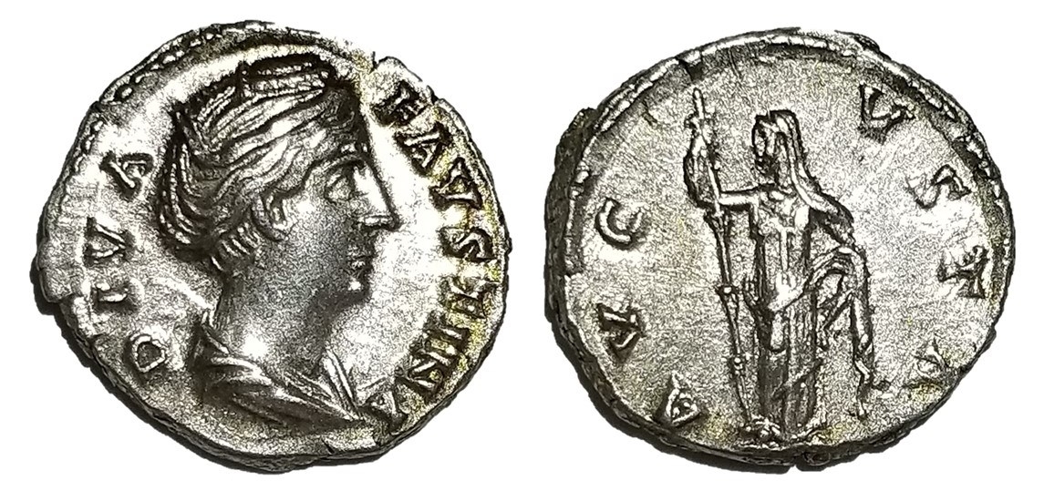 Faustina I (Sr) - Triple Clashed Die - Roman Imperial Coins - Numis Forums