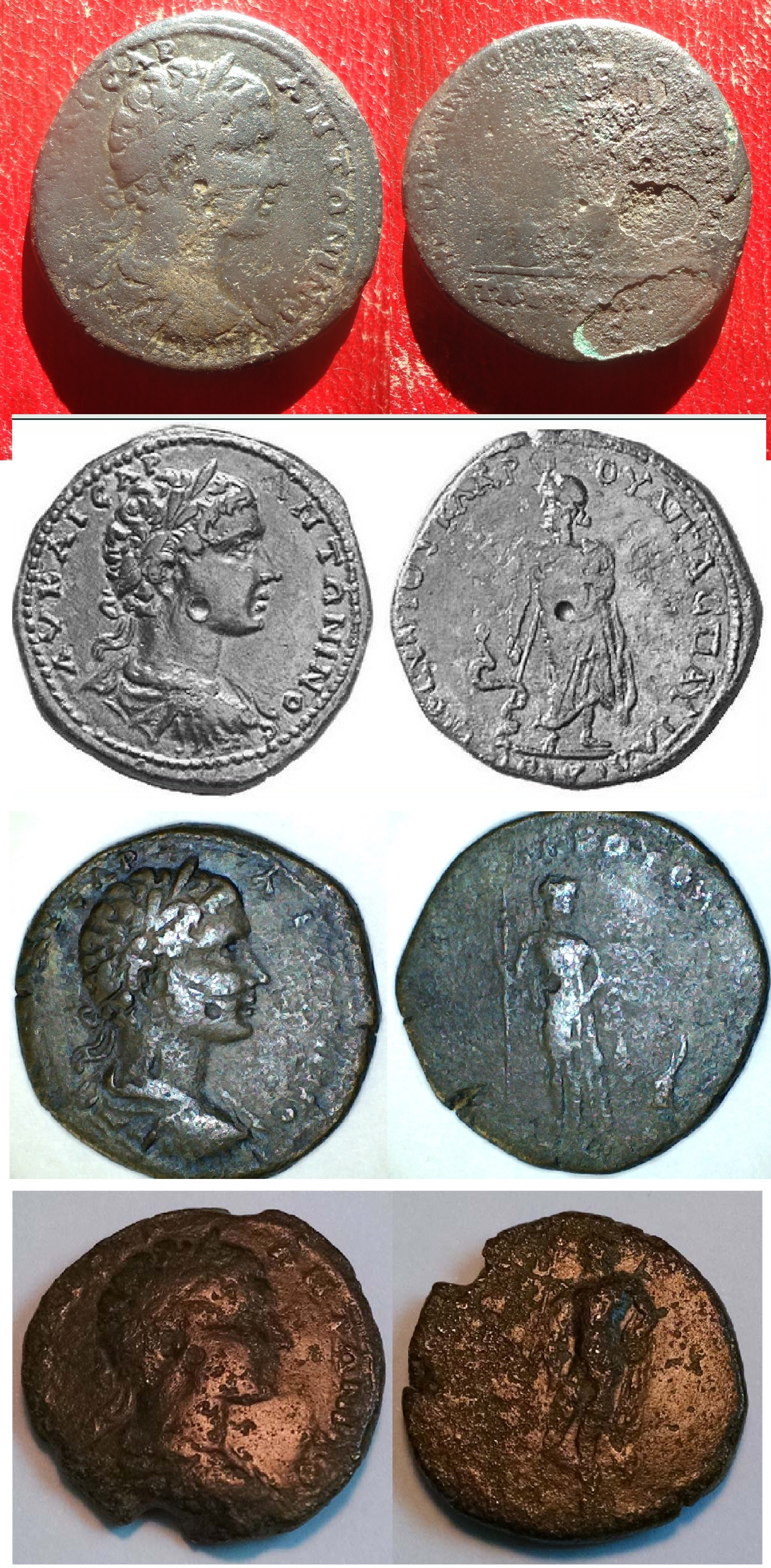 Caracalla Æ from Pautalia by Sicinnius Clarus - Hera standing maybe ...