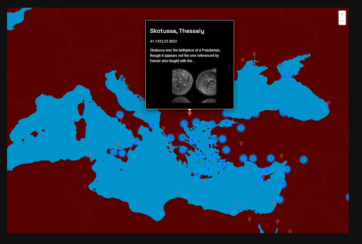 Created maps and timelines of my coins! - General - Numis Forums