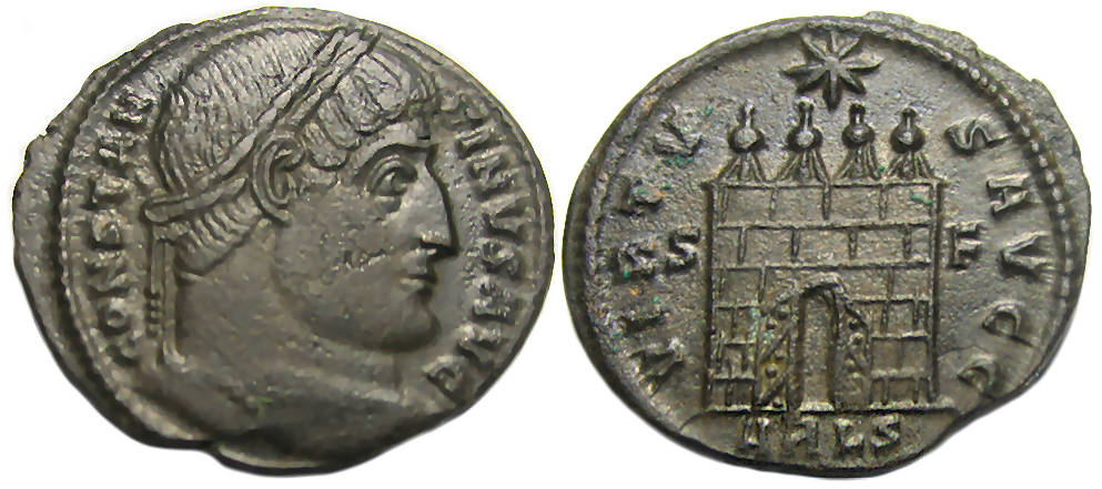 Constantine I - early large follis - Roman Imperial Coins - Numis Forums