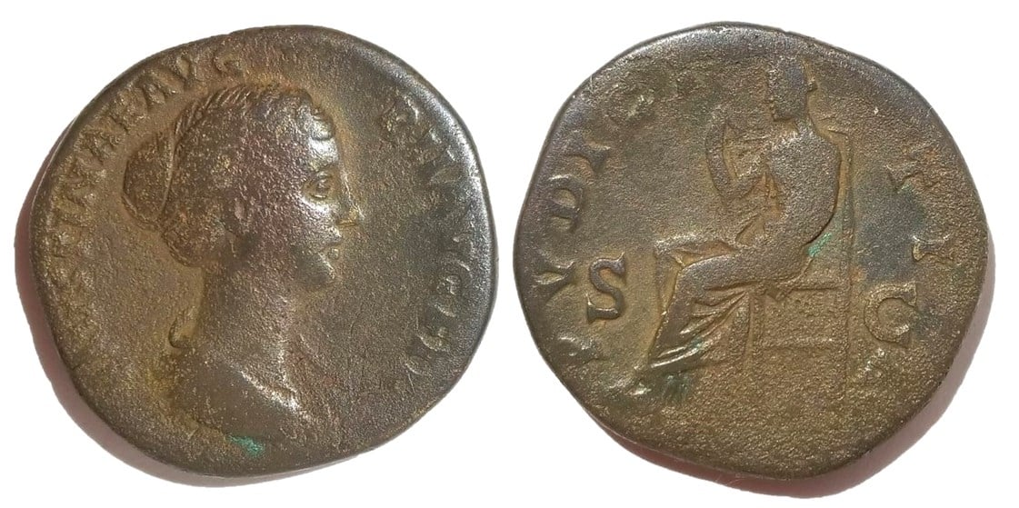 Faustina Friday – The PVDICITIA Bronze Varieties Were Issued in Rapid ...