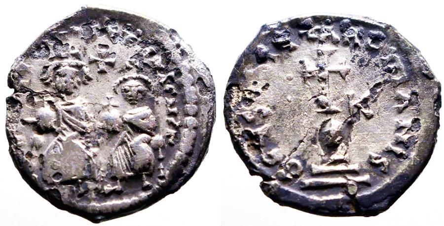 Leo IV (or Leo III) AR Miliaresion... - Byzantine Coins - Numis Forums