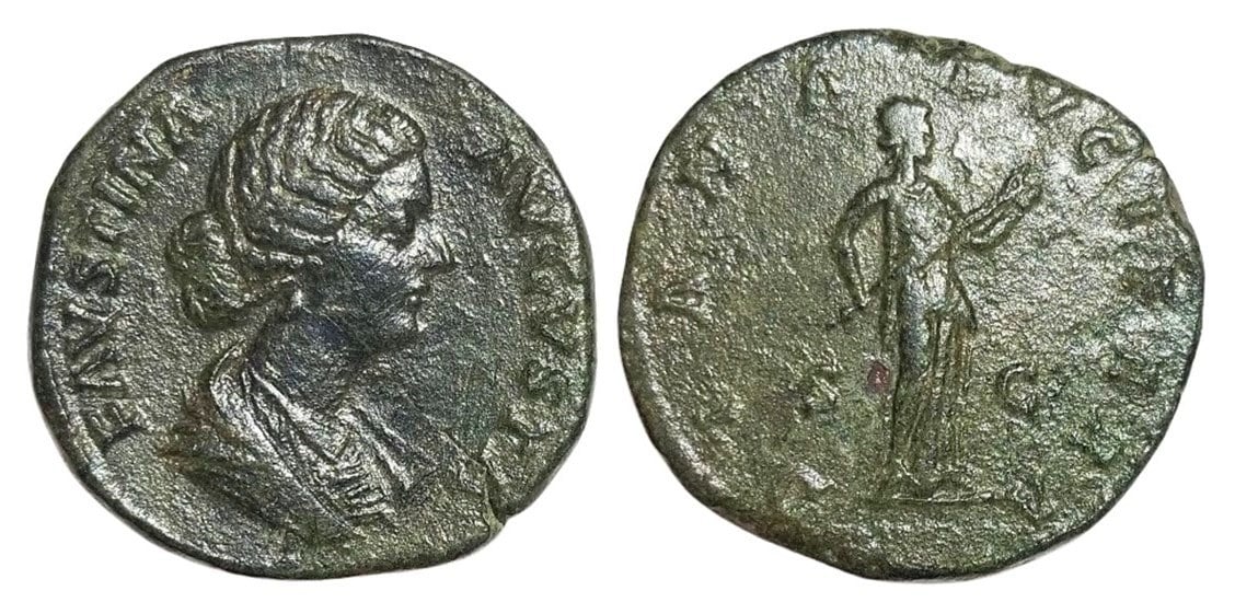 Faustina Friday – The DIANA LVCIFERA issues of Faustina the Younger ...