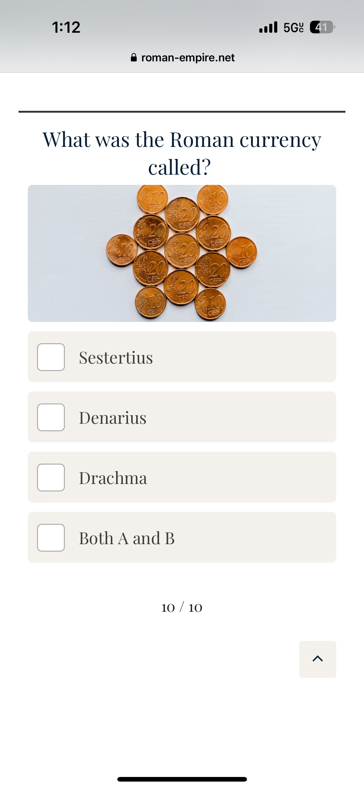 Roman Empire History Quiz of 10 Questions - General - Numis Forums