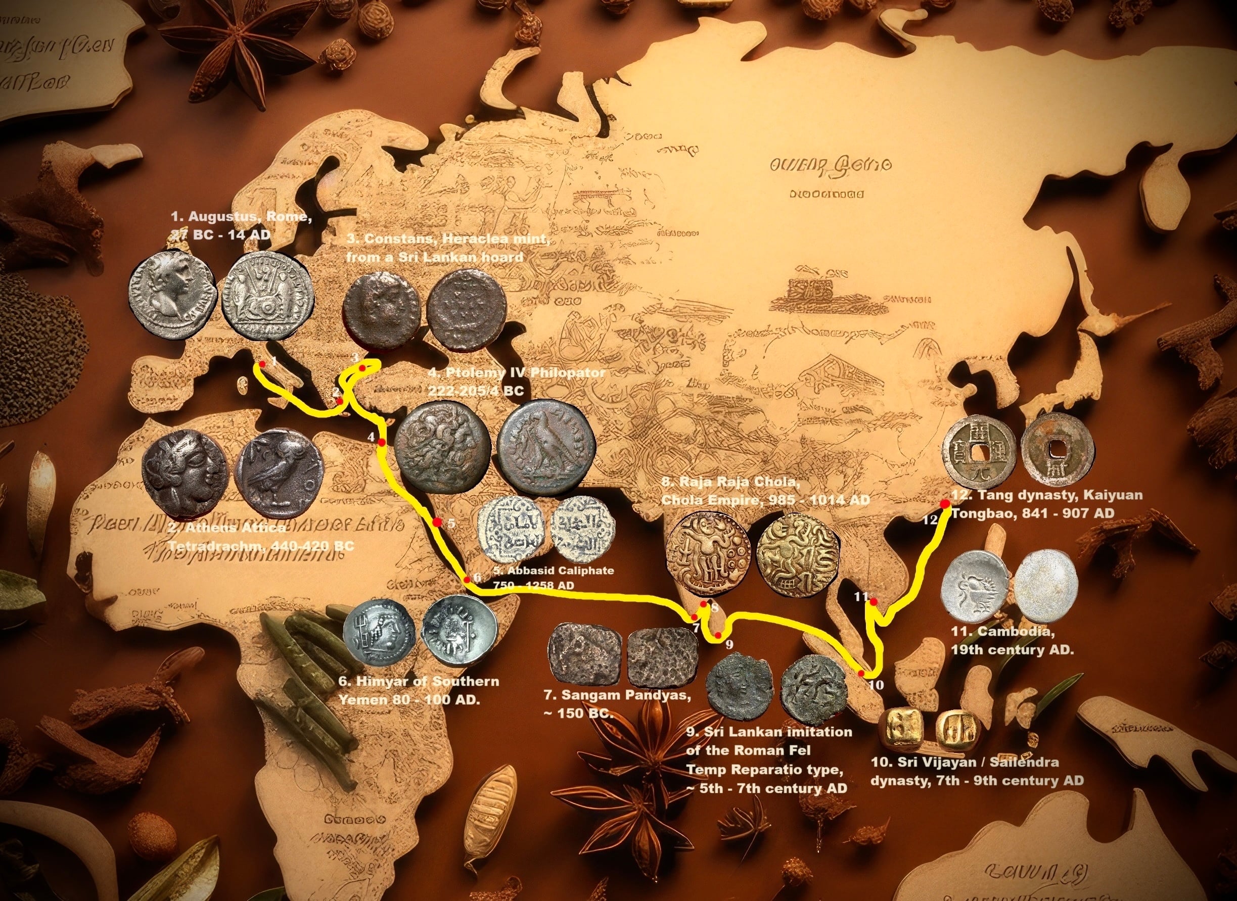 The Maritime Spice Route. - General - Numis Forums