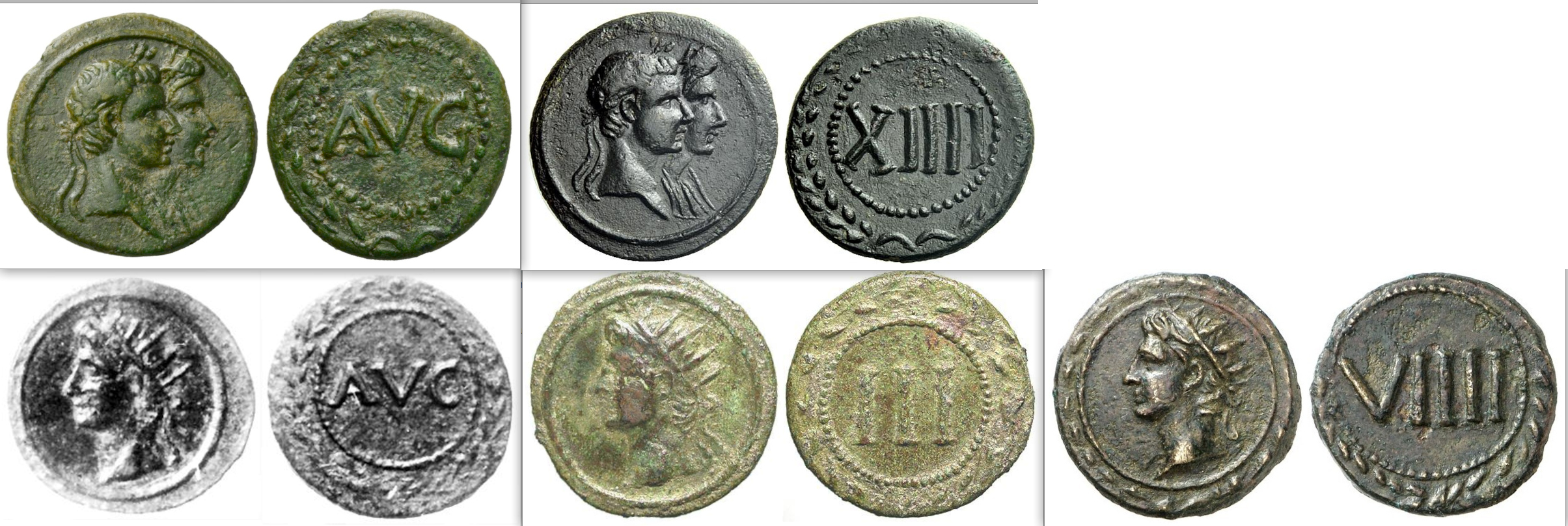 Numbered tesserae/spintriae - overview of types - Roman Imperial Coins ...