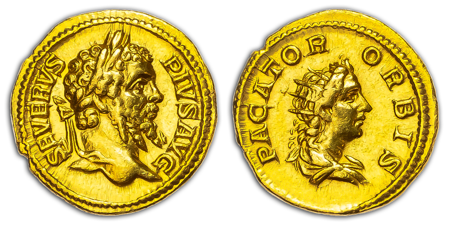 Gold are the collectors best friends (Aureus of Septimius Severus ...