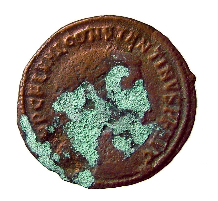 Green Spots On Bronze