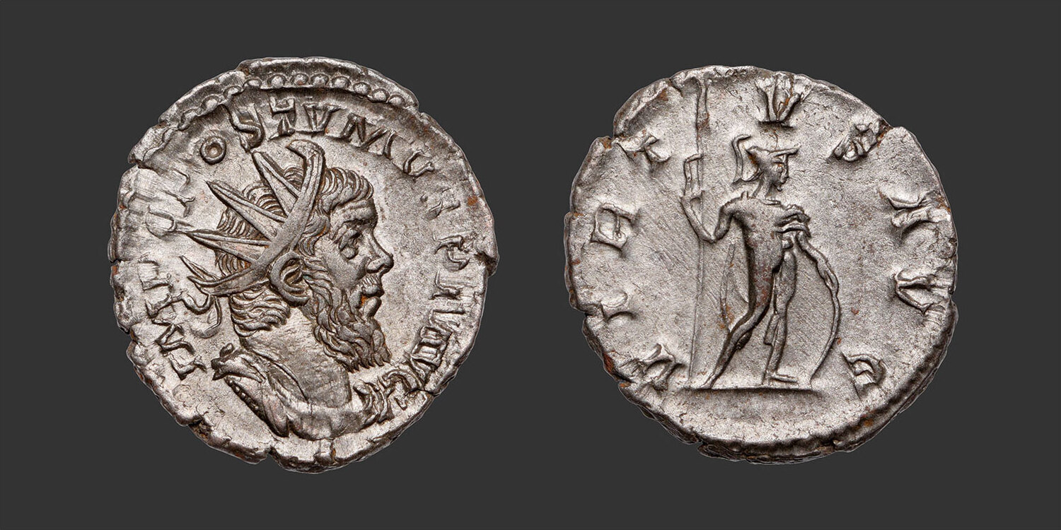 The bronze coins of Postumus from the roman mint of Trier - Roman ...