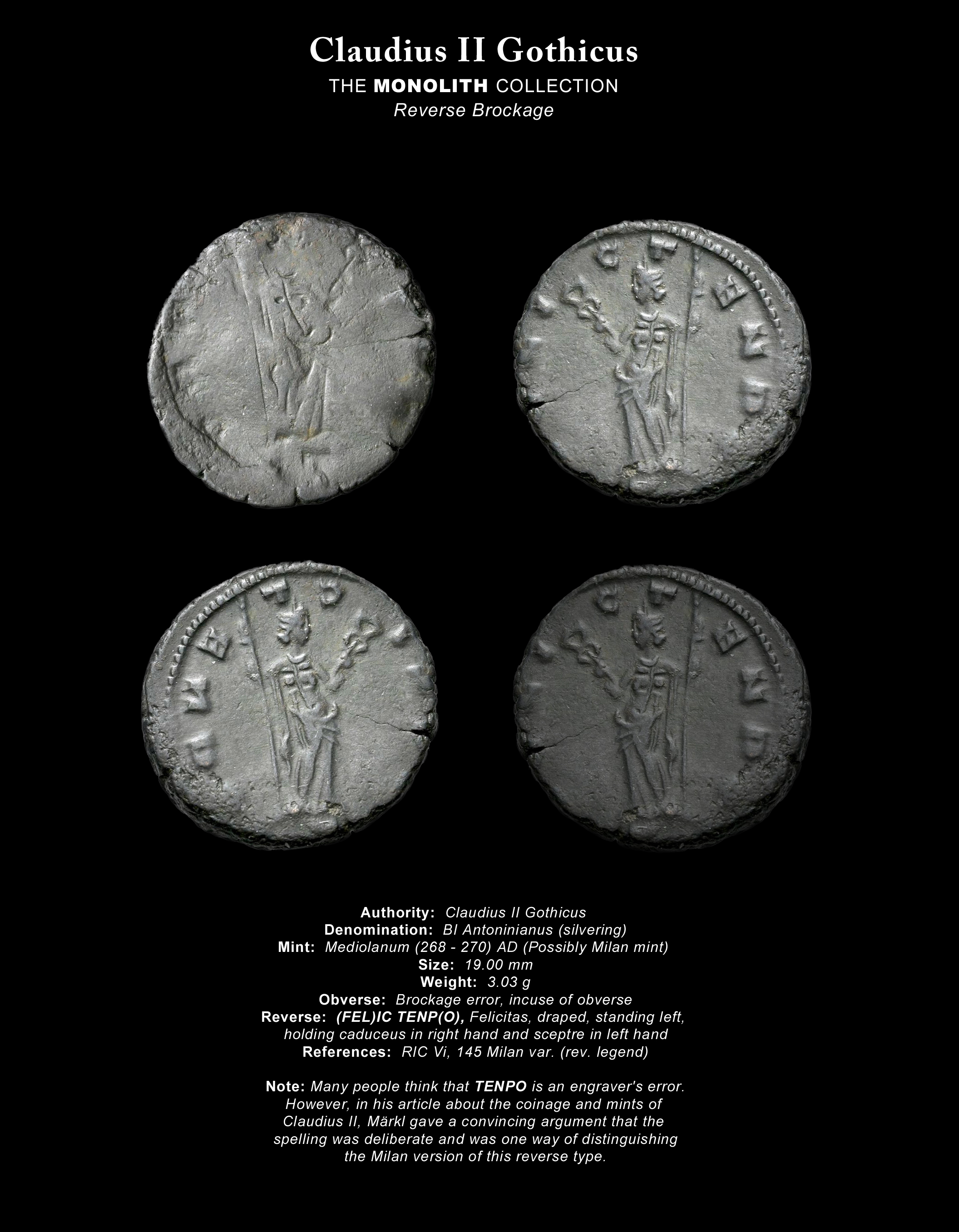 Claudius II Gothicus - Mint Errors - Roman Imperial Coins - Numis Forums