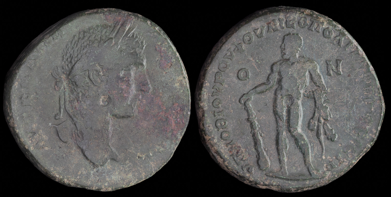 Drunken Florida man stumbling home held up by Satyrs - Roman Imperial ...