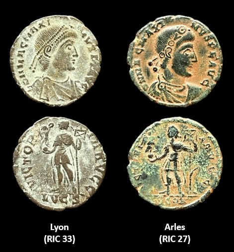 Magnus Maximus AE decargyrus Constantinople mint. - Roman Imperial ...