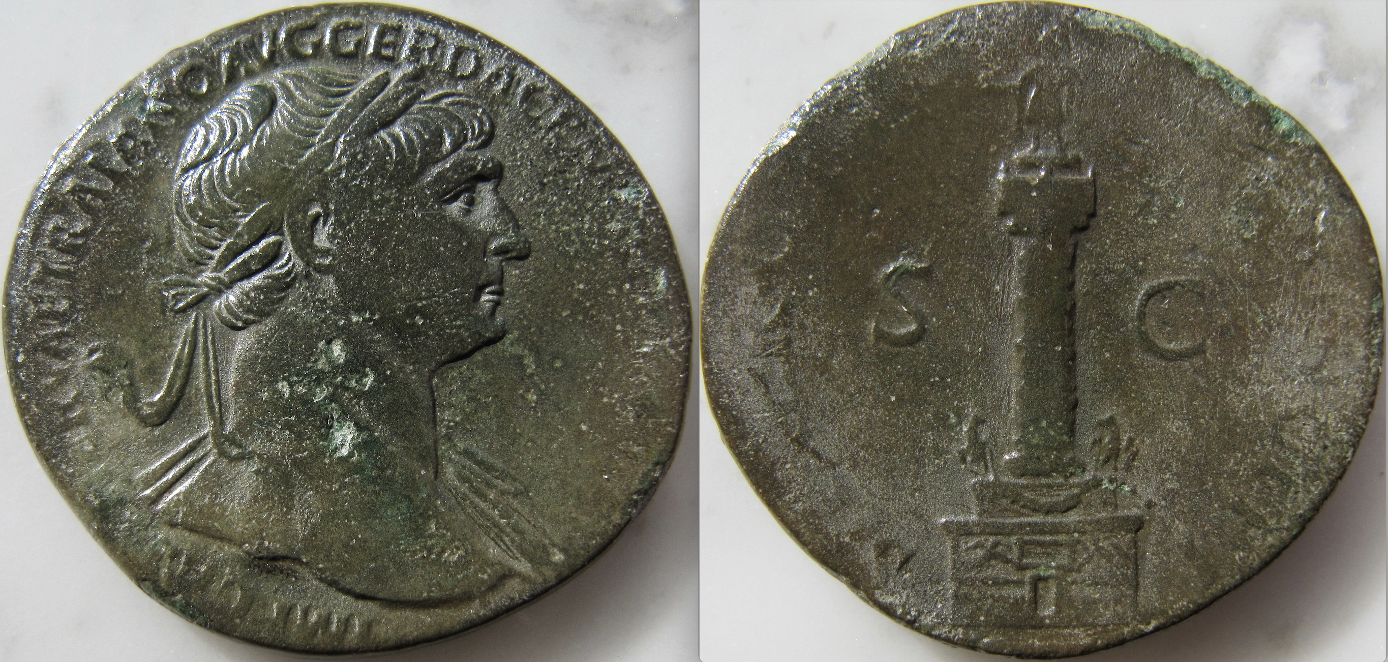 The Column of Trajan - Roman Imperial Coins - Numis Forums
