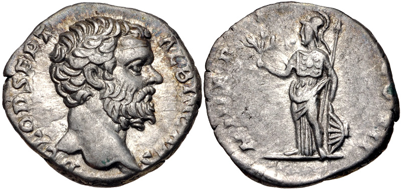 First Clodius Albinus Denarius - Roman Imperial Coins - Numis Forums