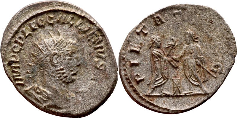 Gallienus VICTORIA GERMANICA antoninianus - Roman Imperial Coins ...