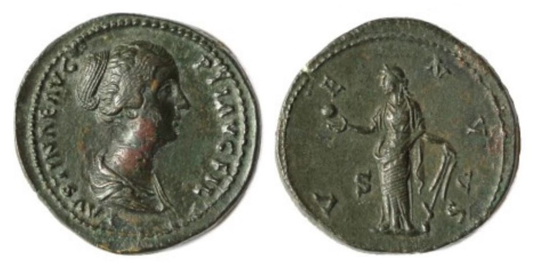 Faustina Friday – The VENVS Holding Apple and Dolphin-Entwined Rudder ...
