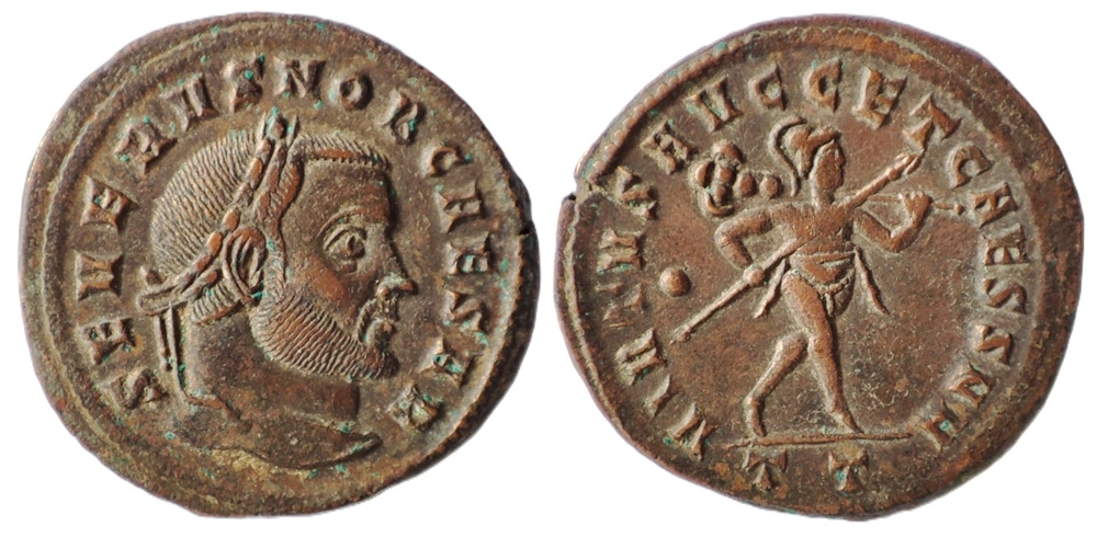 Severus II - a new Caesar and a revived Mars reverse type - Roman ...