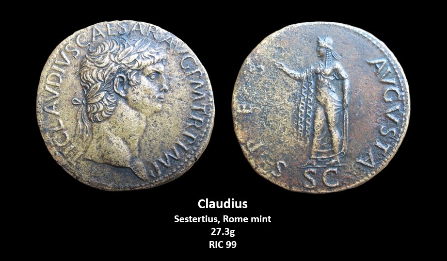 Claudius Spes - Goddess of Hope - Roman Imperial Coins - Numis Forums