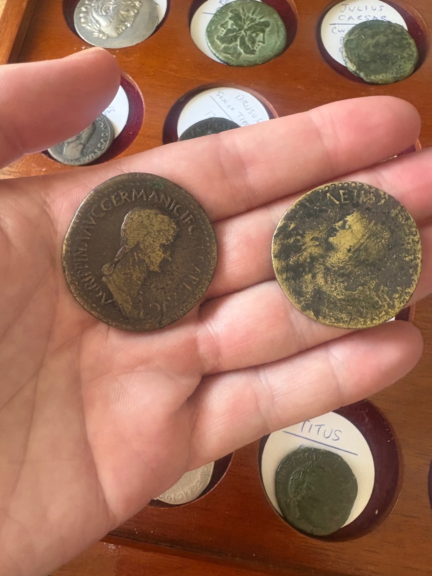 Wives of Claudius: Messalina and Agrippina II - Roman Imperial Coins ...