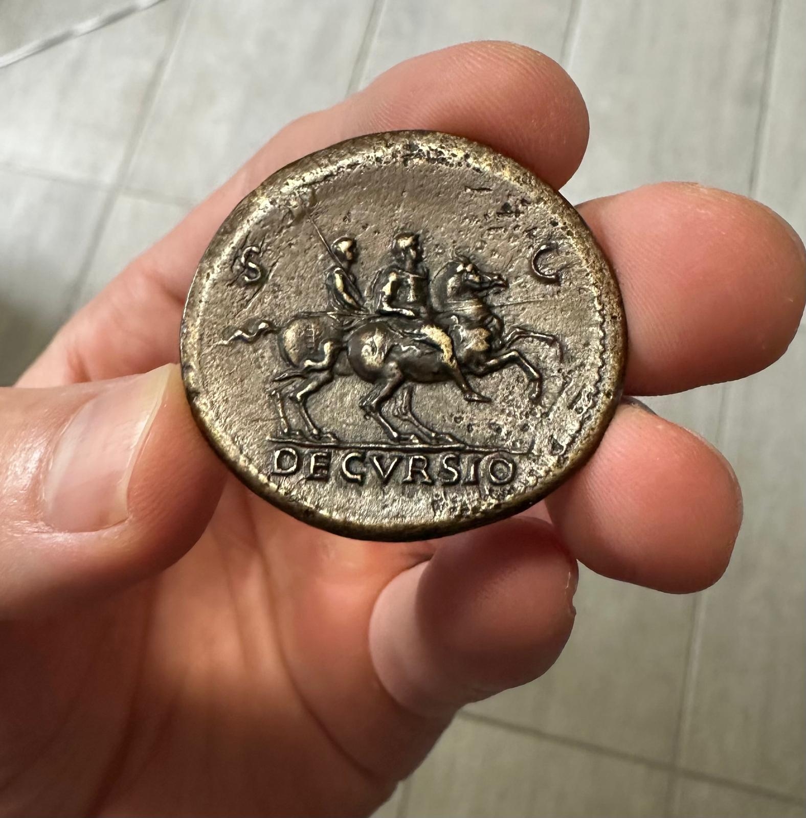 This so-called "Paduan" sestertius of Nero turned into a great learning ...