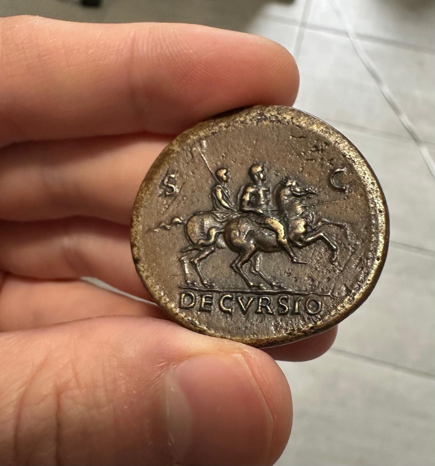 This so-called "Paduan" sestertius of Nero turned into a great learning ...
