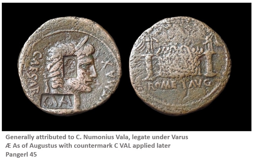 Battle of the Teutoburg Forest Related Varus Countermark - Roman ...