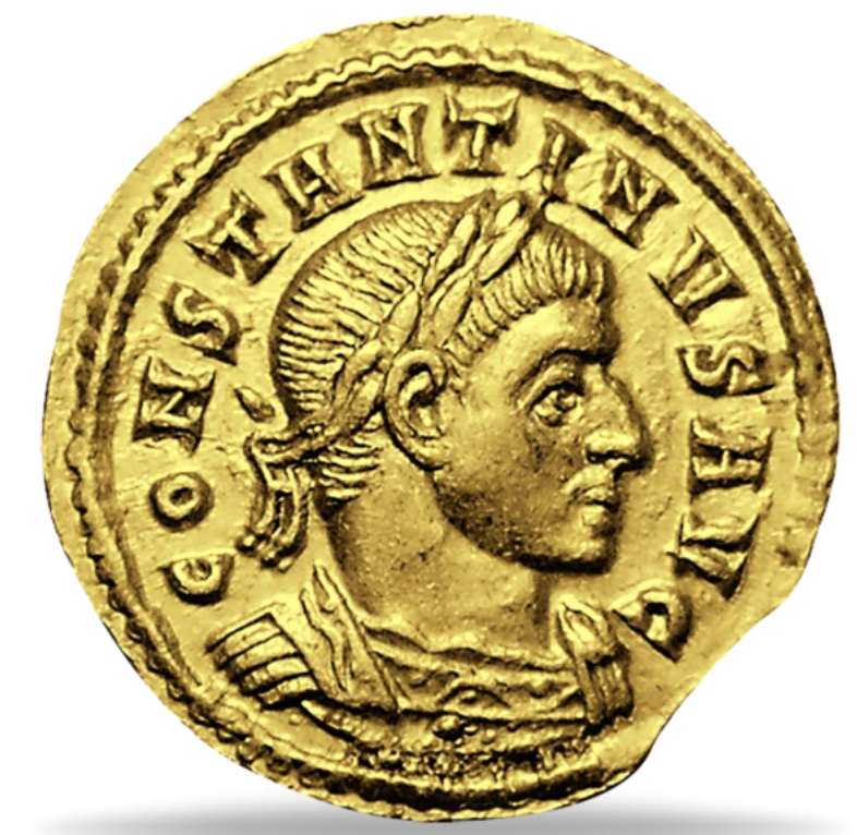 Rare gold coin of Constantine from Ostia - help needed - Roman Imperial ...