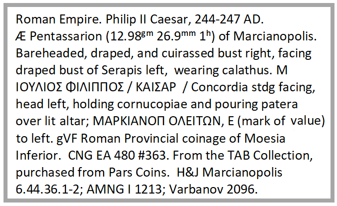 Philip II - Roman Imperial Coins - Numis Forums