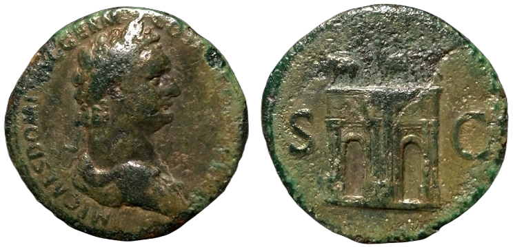 Triumphal Arches as Struck on Roman Imperial Coins - Roman Imperial ...