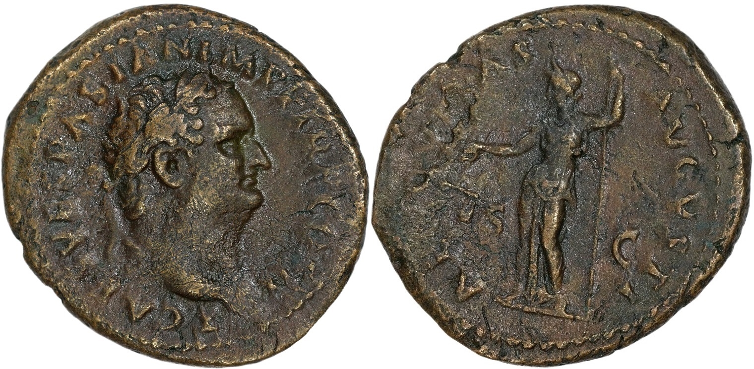 Titus Caesar Aequitas As - Roman Imperial Coins - Numis Forums