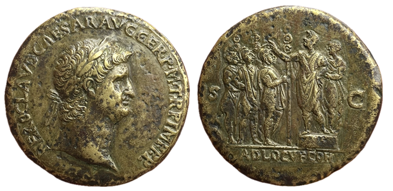 The Adlocutio Cohortus, The Emperor addressing the Military as ...
