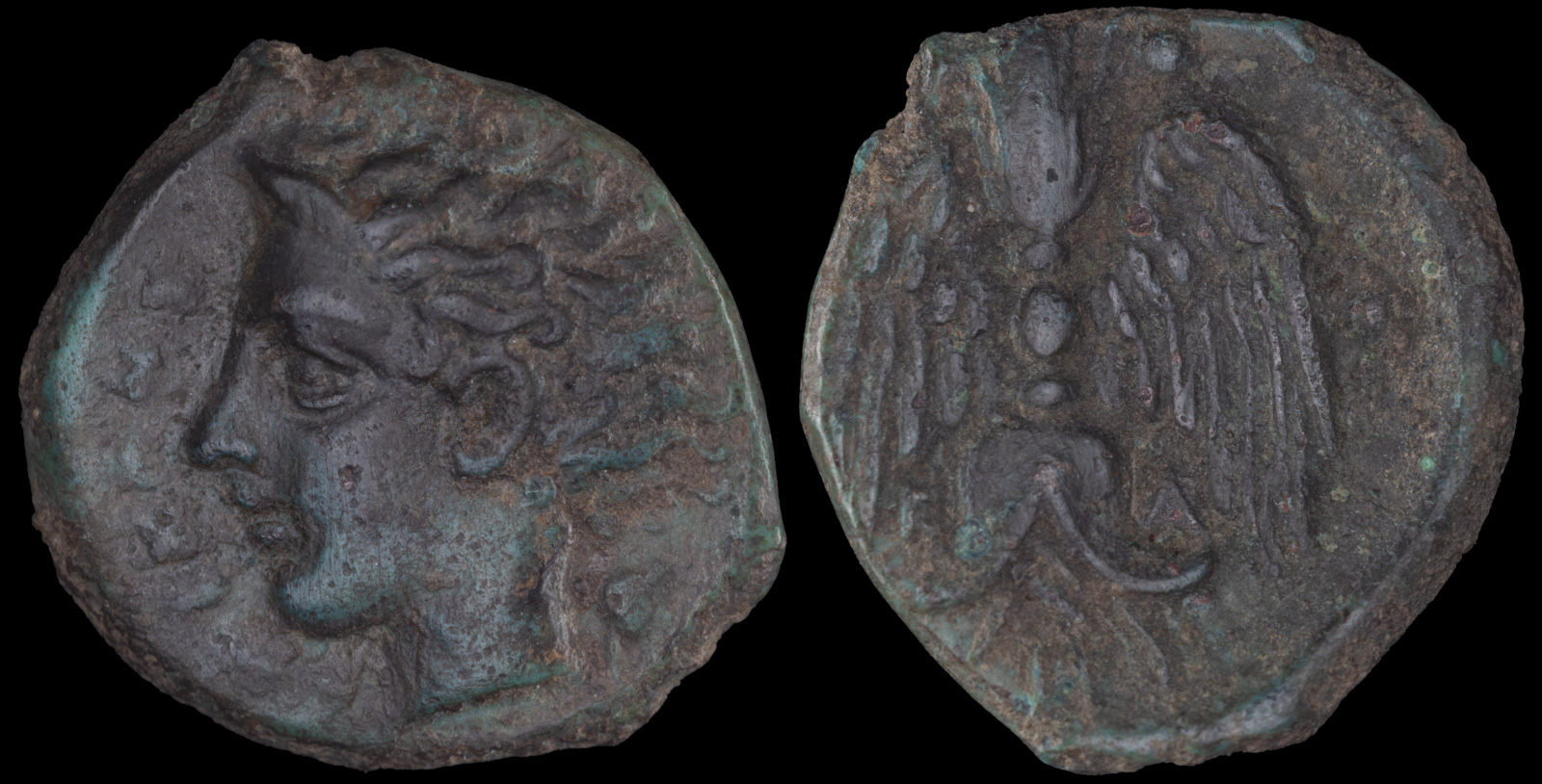A fine tetradrachm from Katane by the artist Herakleidas (from the ...
