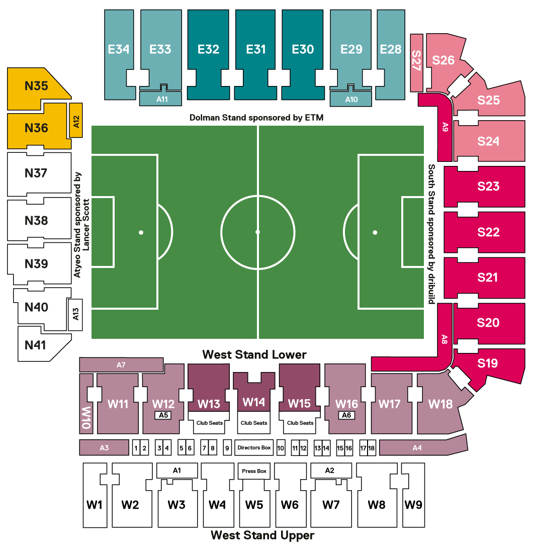 Seating Plan - Football Chat - OTIB - The Bristol City Forum