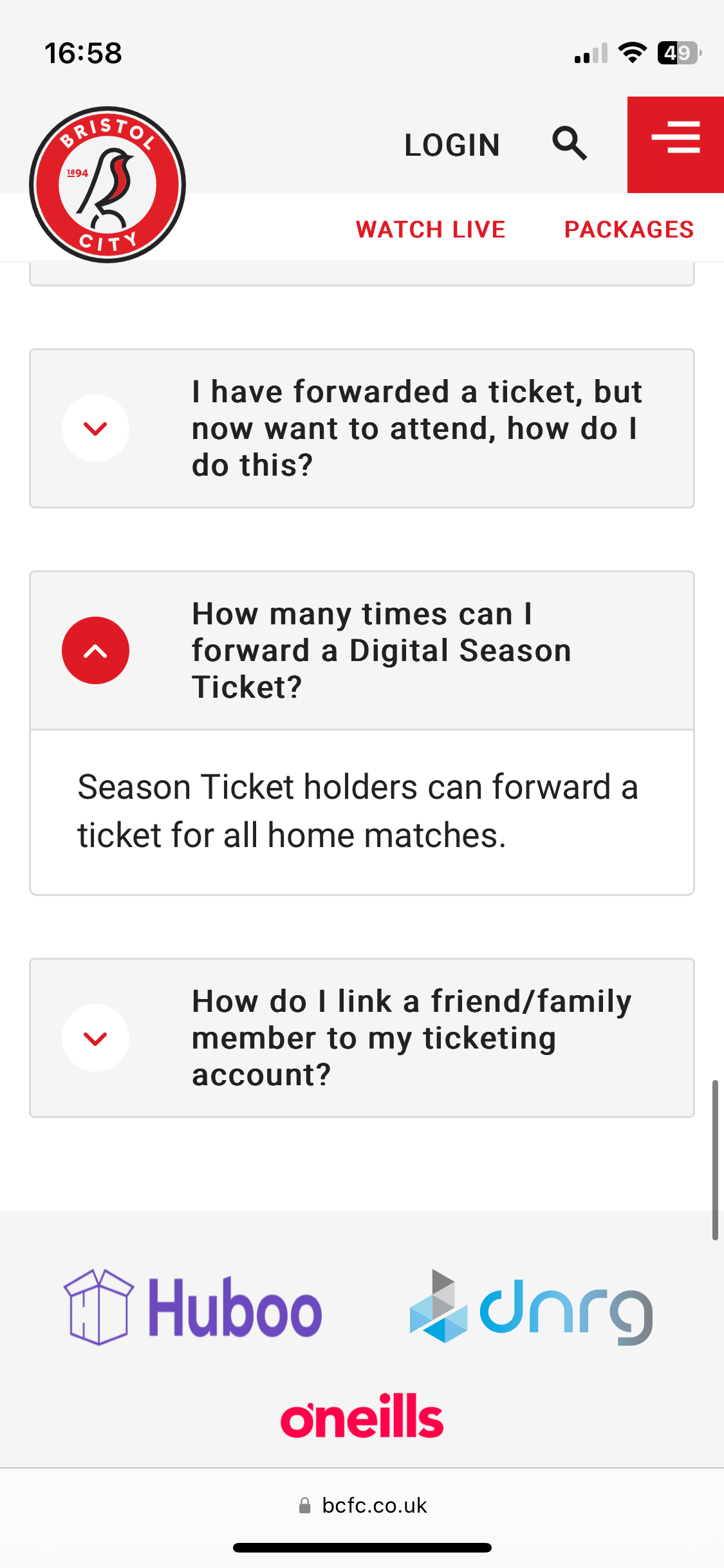 Season Tickets - Football Chat - OTIB - The Bristol City Forum