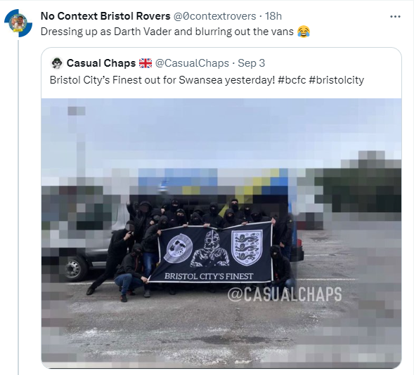 What's with the gimp mask look?... - Football Chat - OTIB - The Bristol ...