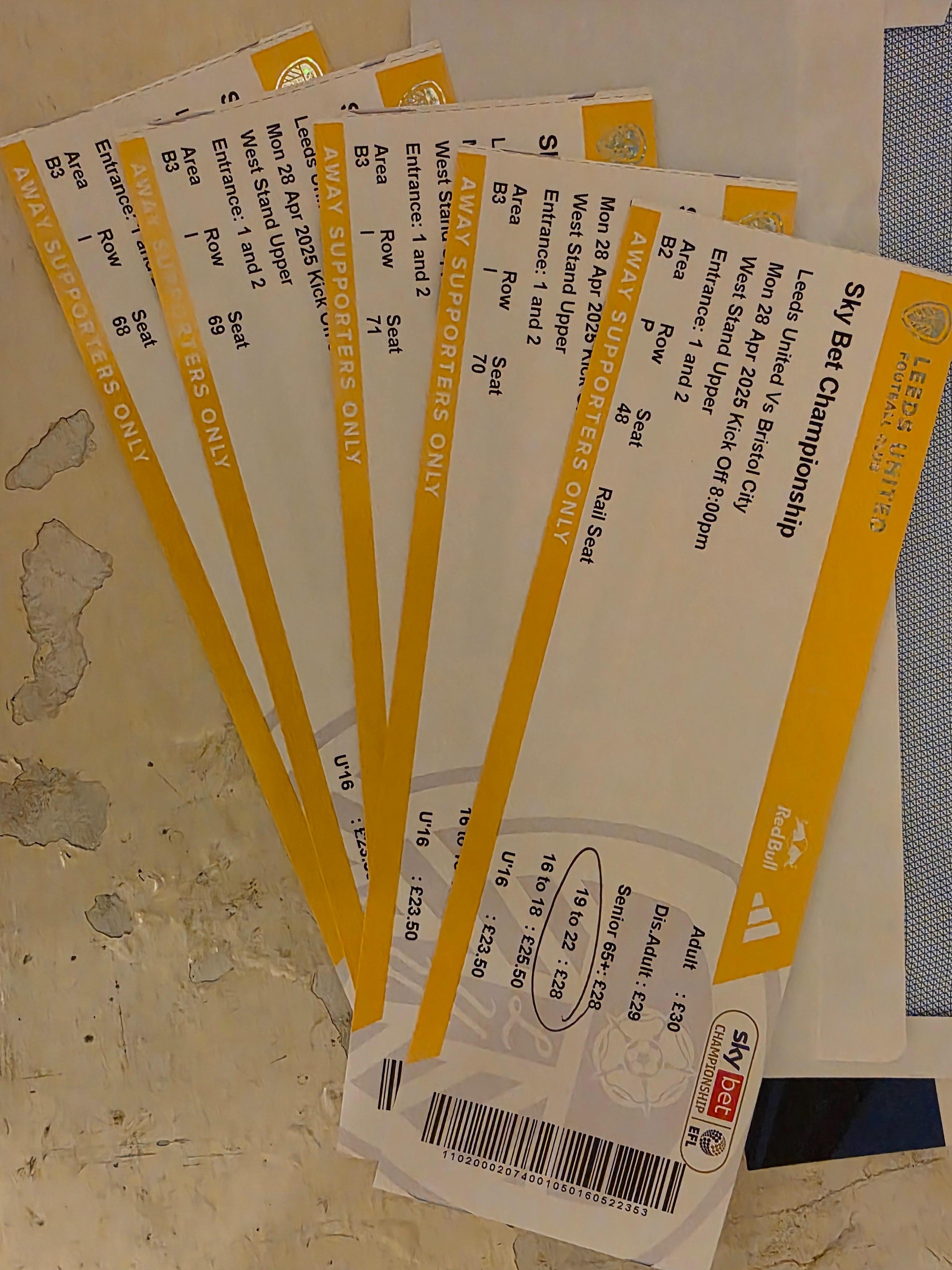 Leeds tickets - Page 2 - Football Chat - OTIB - The Bristol City Forum