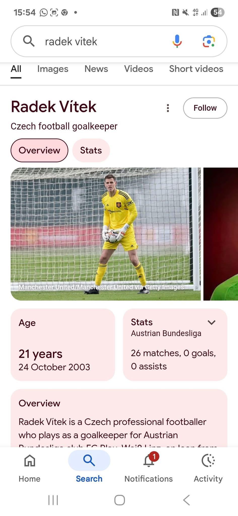 CONFIRMED: Radek Vitek - Signed on Season-Long Loan - Page 2 - Football ...