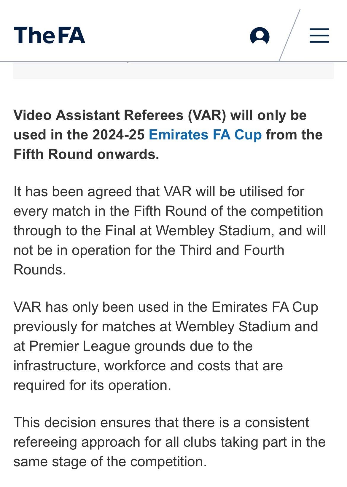 VAR FA Cup 5th Round - Football Chat - OTIB - The Bristol City Forum