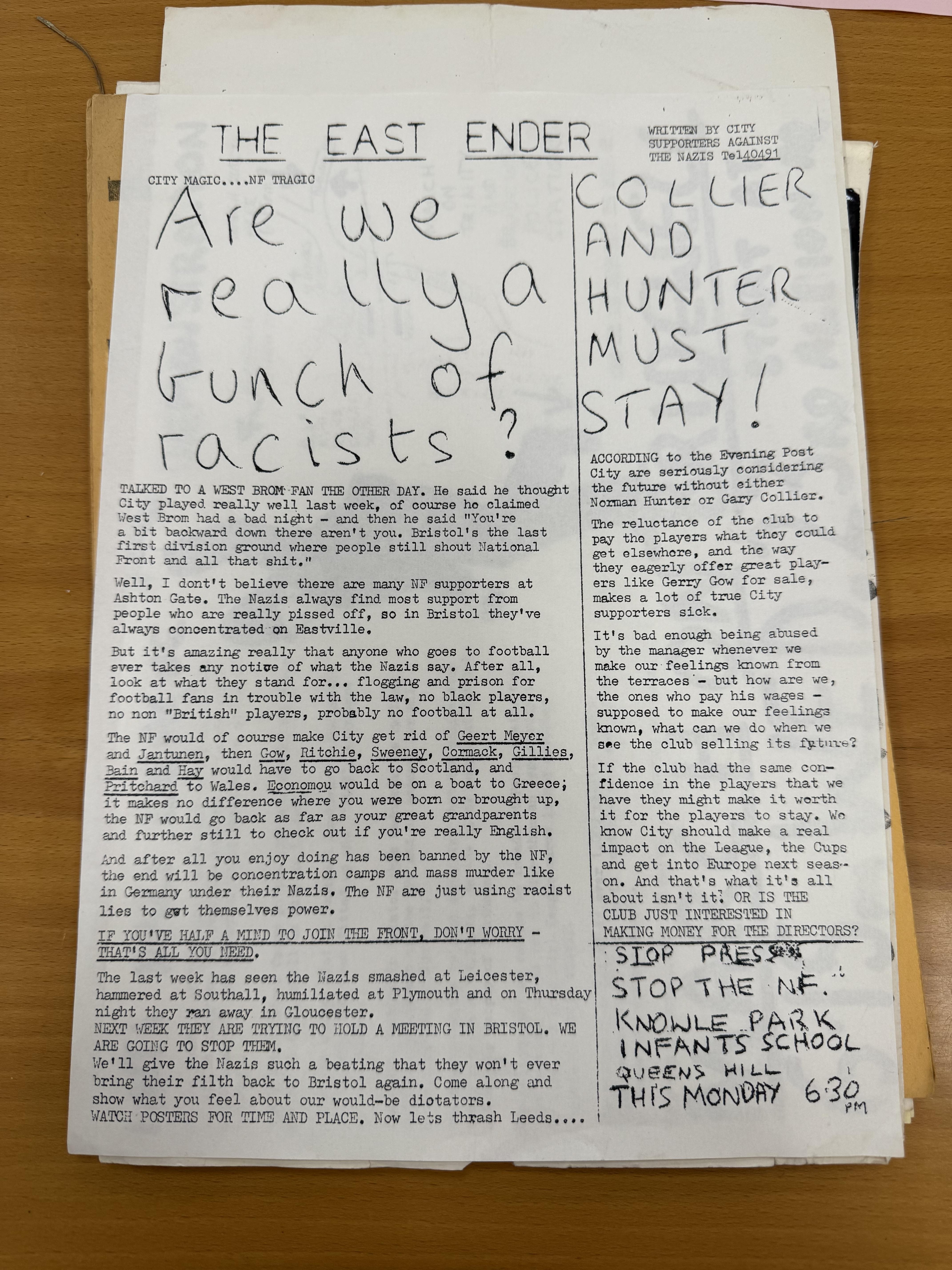 Are we fans political? - Football Chat - OTIB - The Bristol City Forum