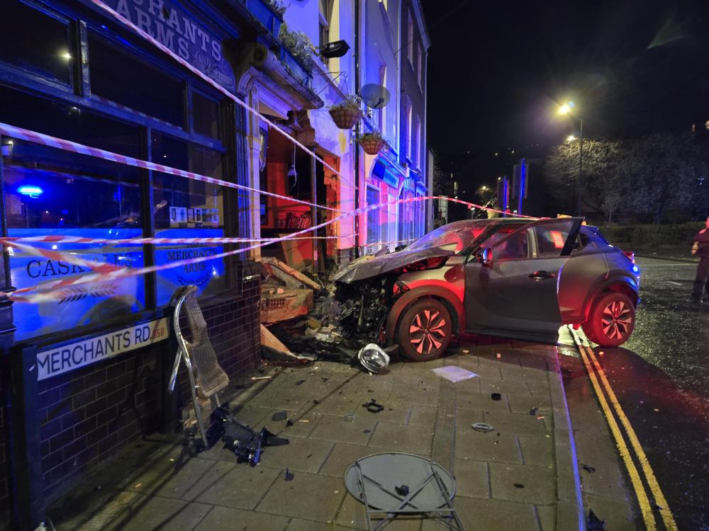 Car Crashes Into the Merchant Arms — Beloved Bristol City Fans’ Pub ...