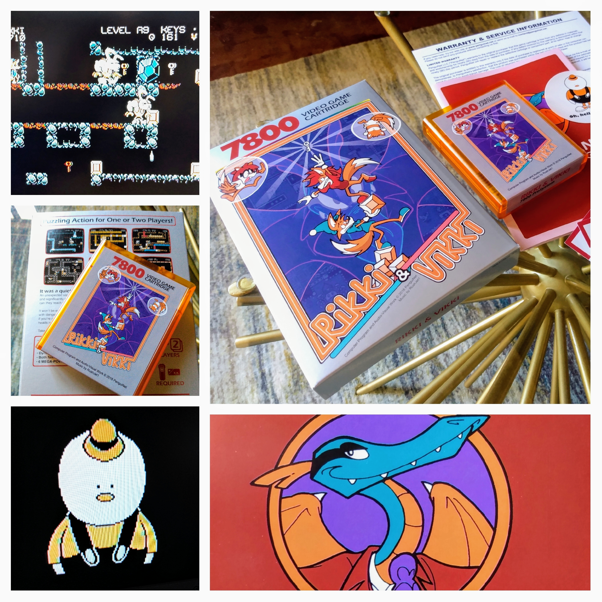 Annex 002 - Rikki & Vikki (Atari 7800) - Sabertooth's Game Cave - Atari ...