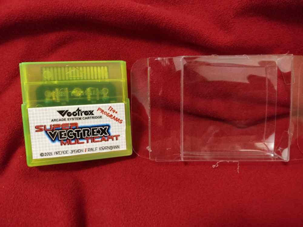FA: Super Vectrex Multicart 2021 Jason Kopp 174+ Games Toxic Green LED ...