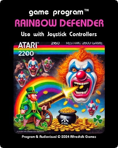 Rainbow Defender - New Homebrew! - Atari 2600 - Atari I/O Forums