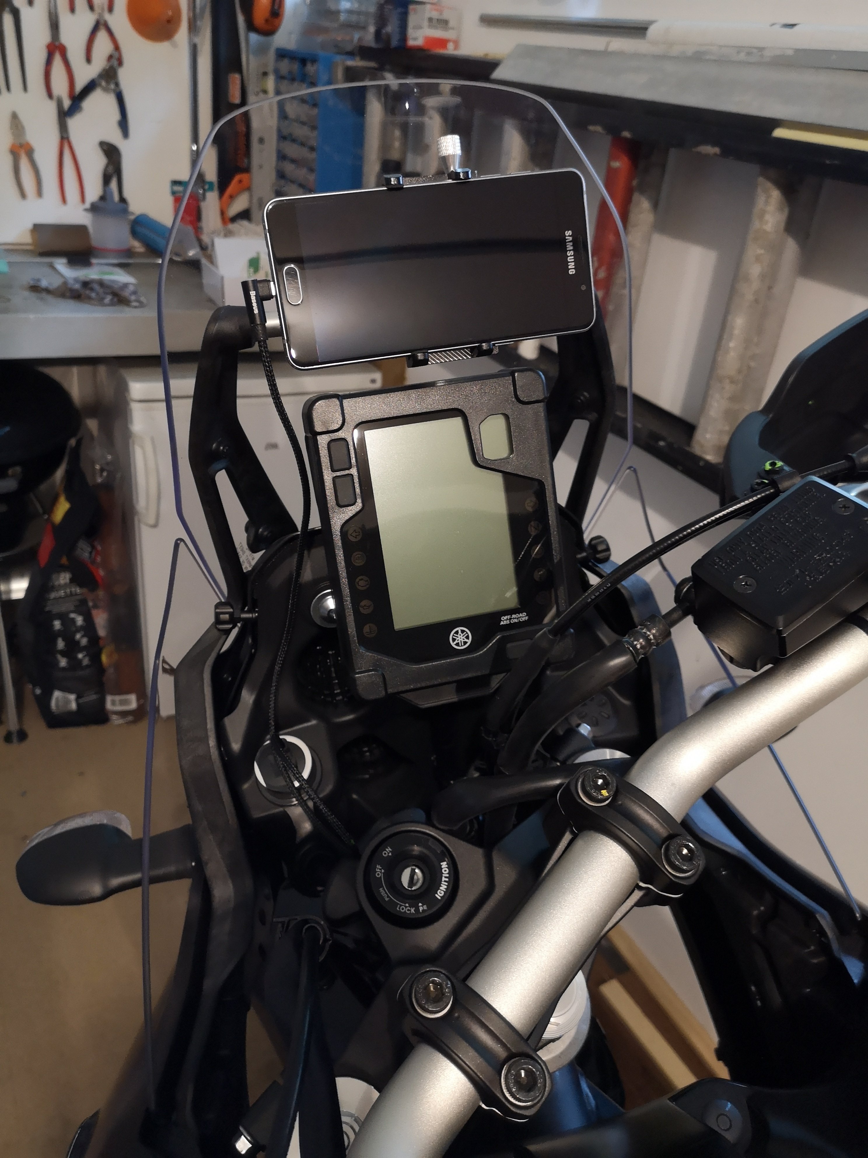 Smartphone or GPS Nav Mount - Yamaha Tenere 700 General Discussion ...