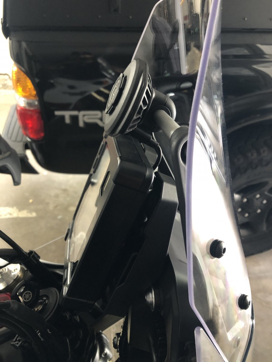 Tenere 700 Navigation Mounts 12mm - Parts and upgrades reviews - Yamaha ...